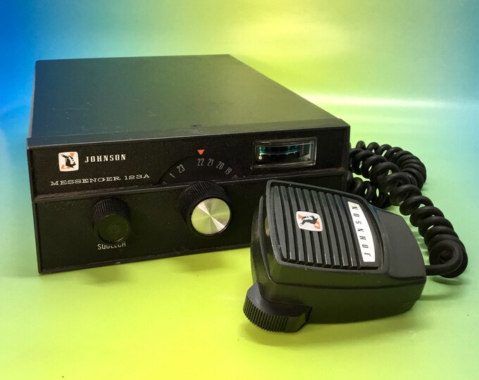 1970’s Johnson Messenger 23 Channel Transceiver Model 123A - Etsy