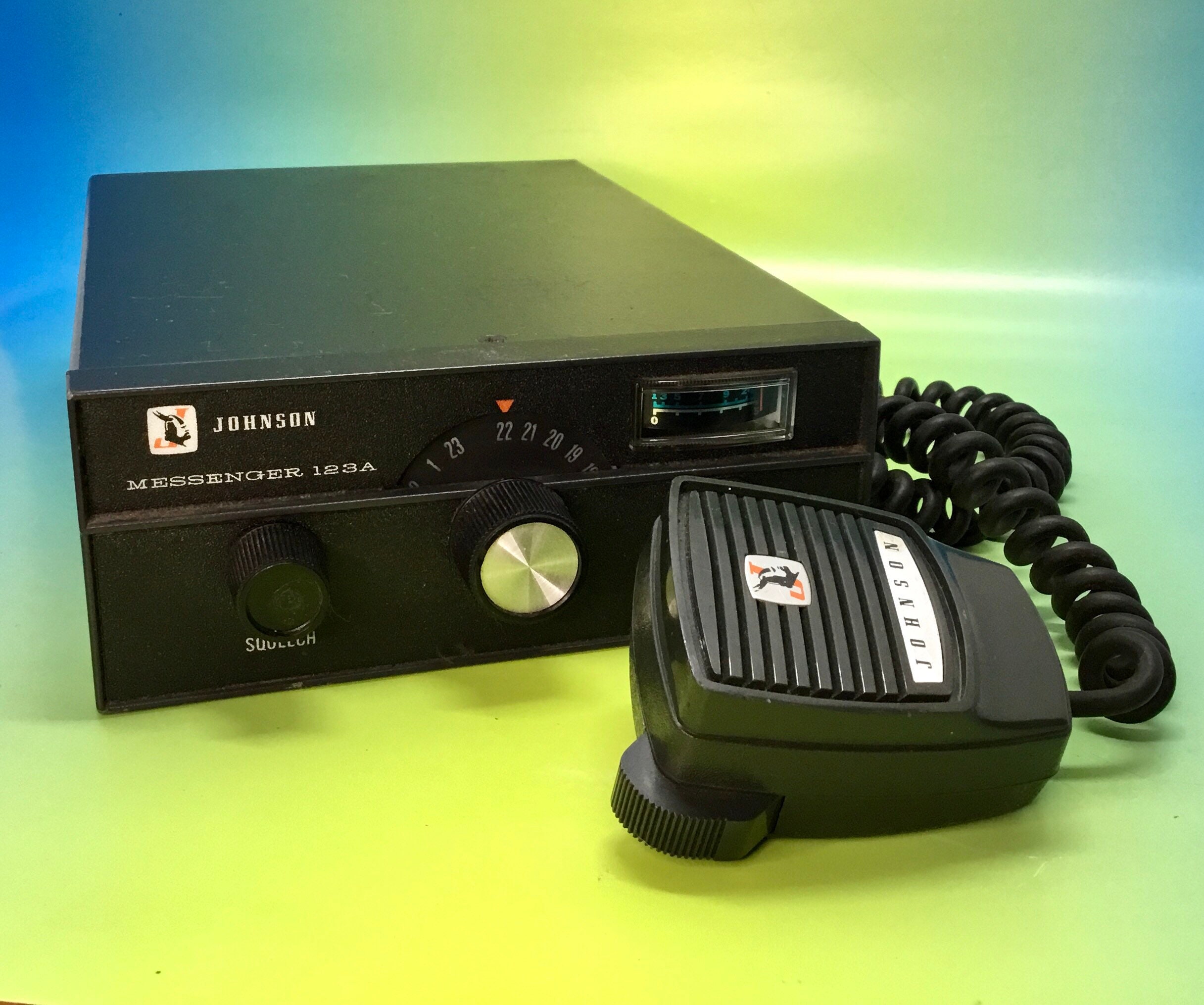1970s Johnson Messenger 23 Channel Transceiver Model 123A - Etsy