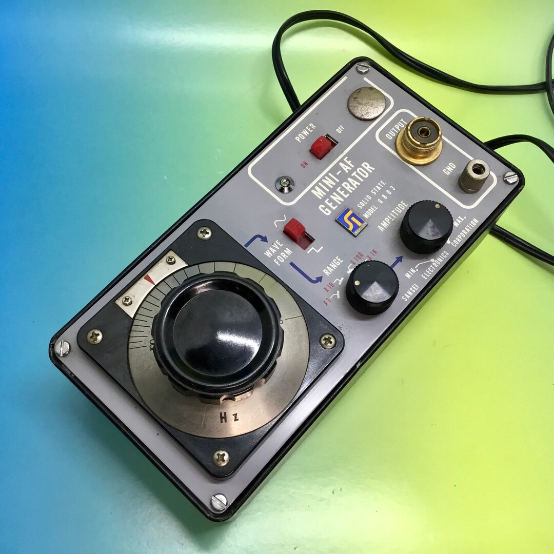 Mini Af-generator Solid State Model 6803, 1970’s Vintage - Etsy