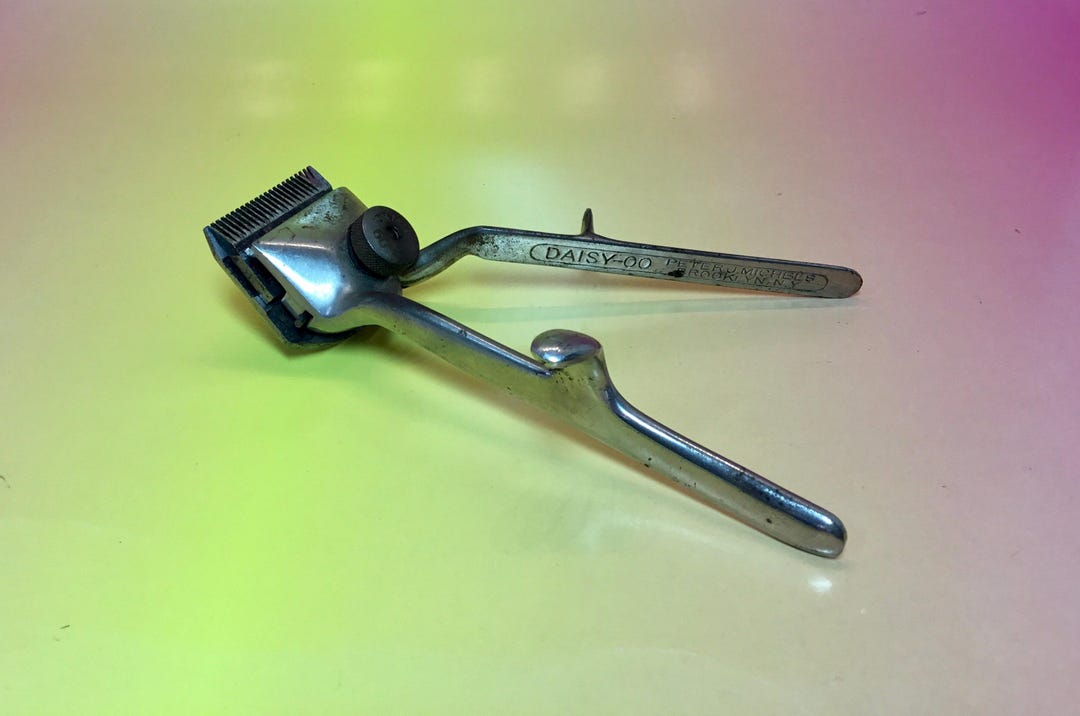 DAISY-00 Manual Handheld Clippers by Peter J Michaels Co. Vintage 1930 ...
