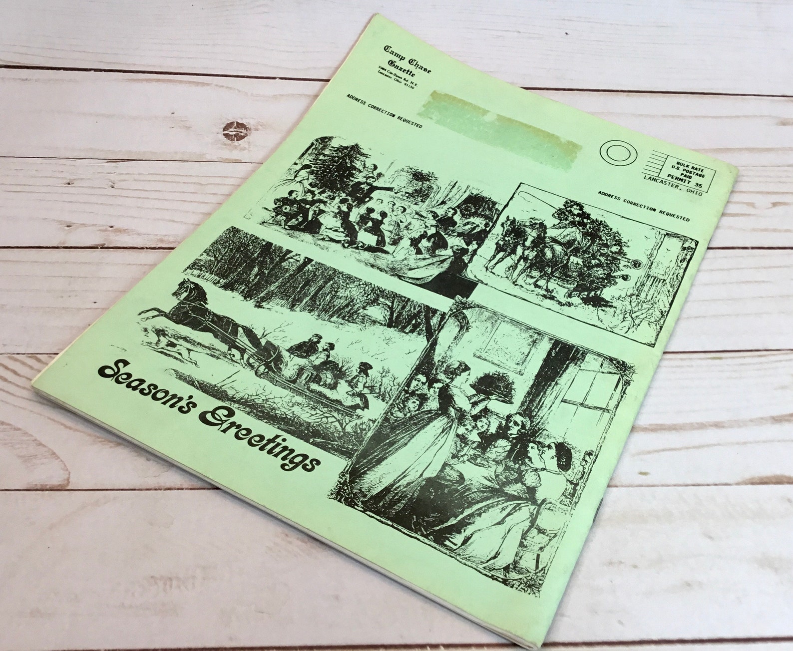 Camp Chase Gazette 1983, October & December Issues - Etsy