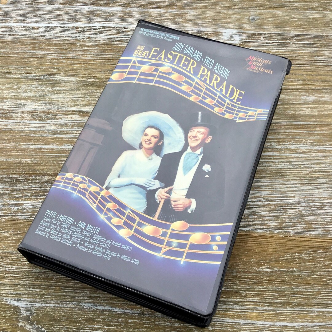 Irving Berlins Easter Parade, MGM/UA 1987 Black Clamshell VHS - Etsy