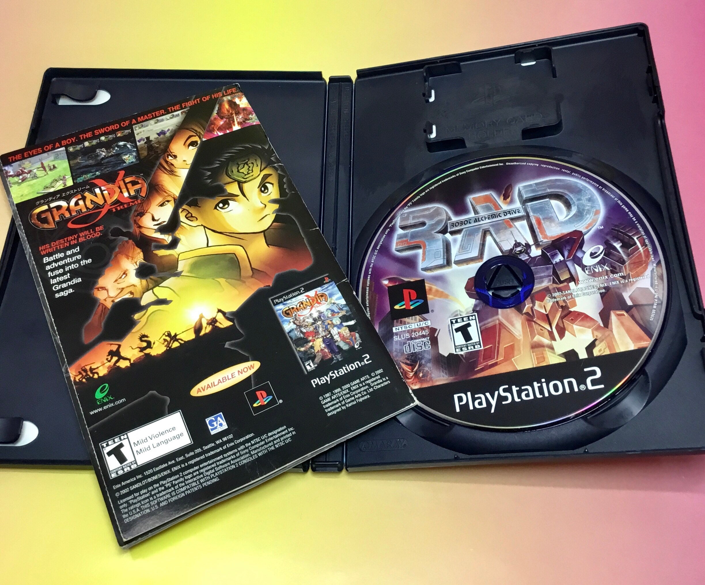 RAD Robot Alchemical Drive Compact Disk for Playstation 2 - Etsy