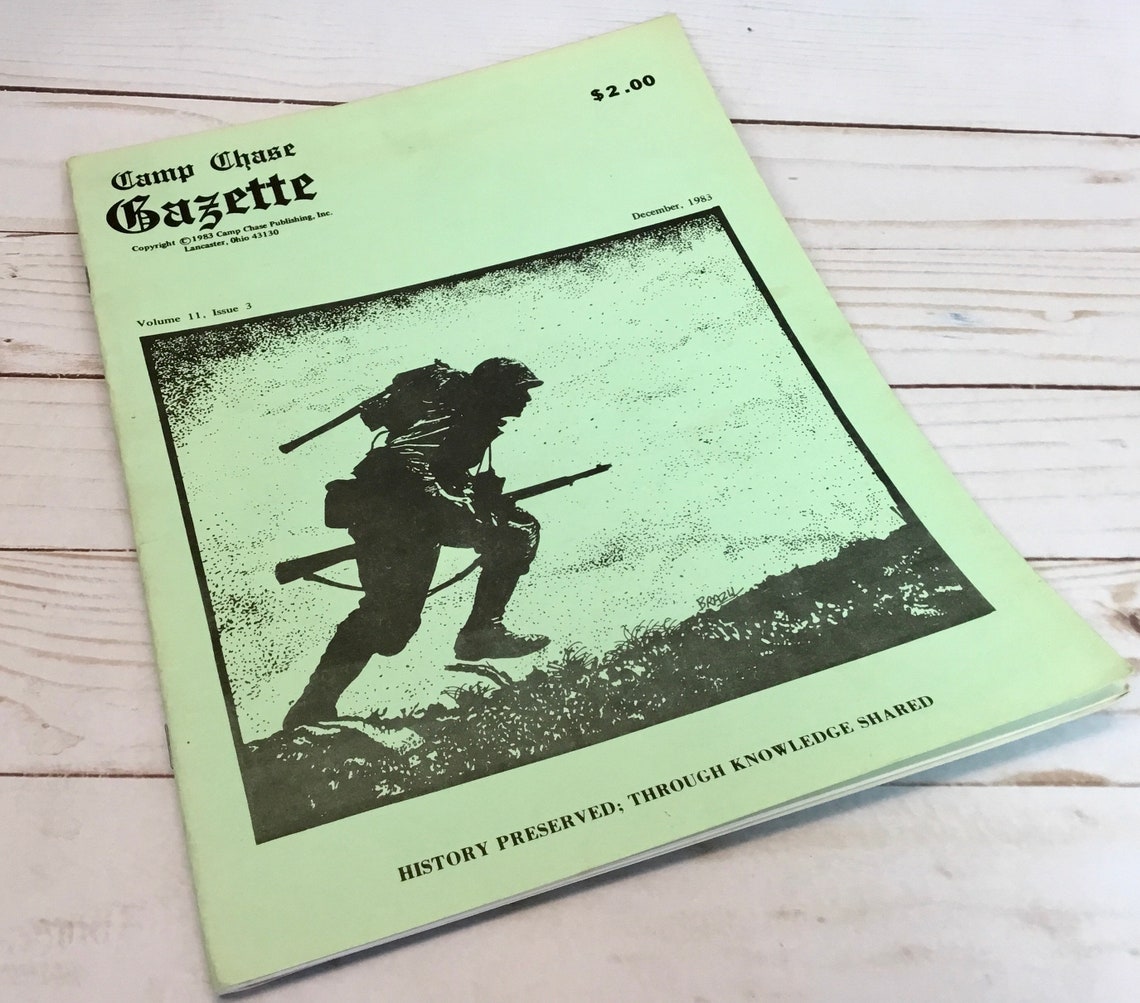 Camp Chase Gazette 1983, October & December Issues - Etsy