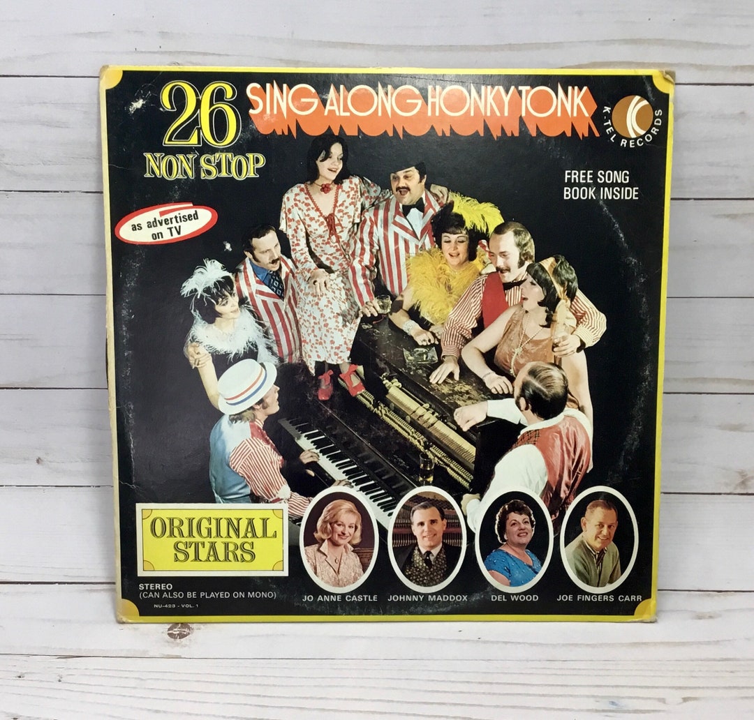Nonstop Sing Along Honky Tonk by K-tel Records 1971 Vinyl - Etsy