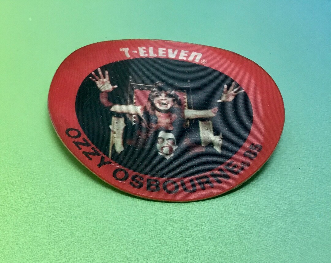 7-eleven Ozzy Osbourne 1986 Reflective Collectors Coin - Etsy