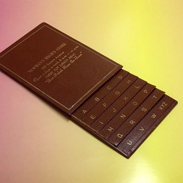 Telephone Index - Etsy