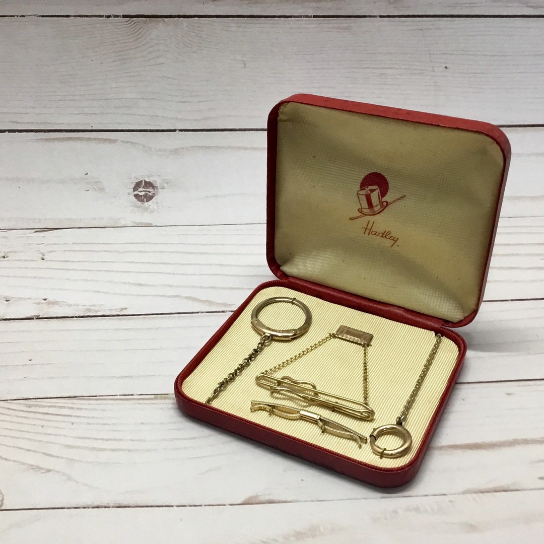 Hadley Tie Chain Set Mid Century Vitnage - Etsy