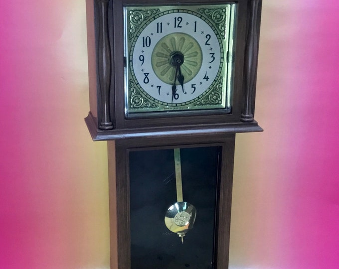 1960s Spartus Corp. Mini Electric Grandfather Clock - Etsy