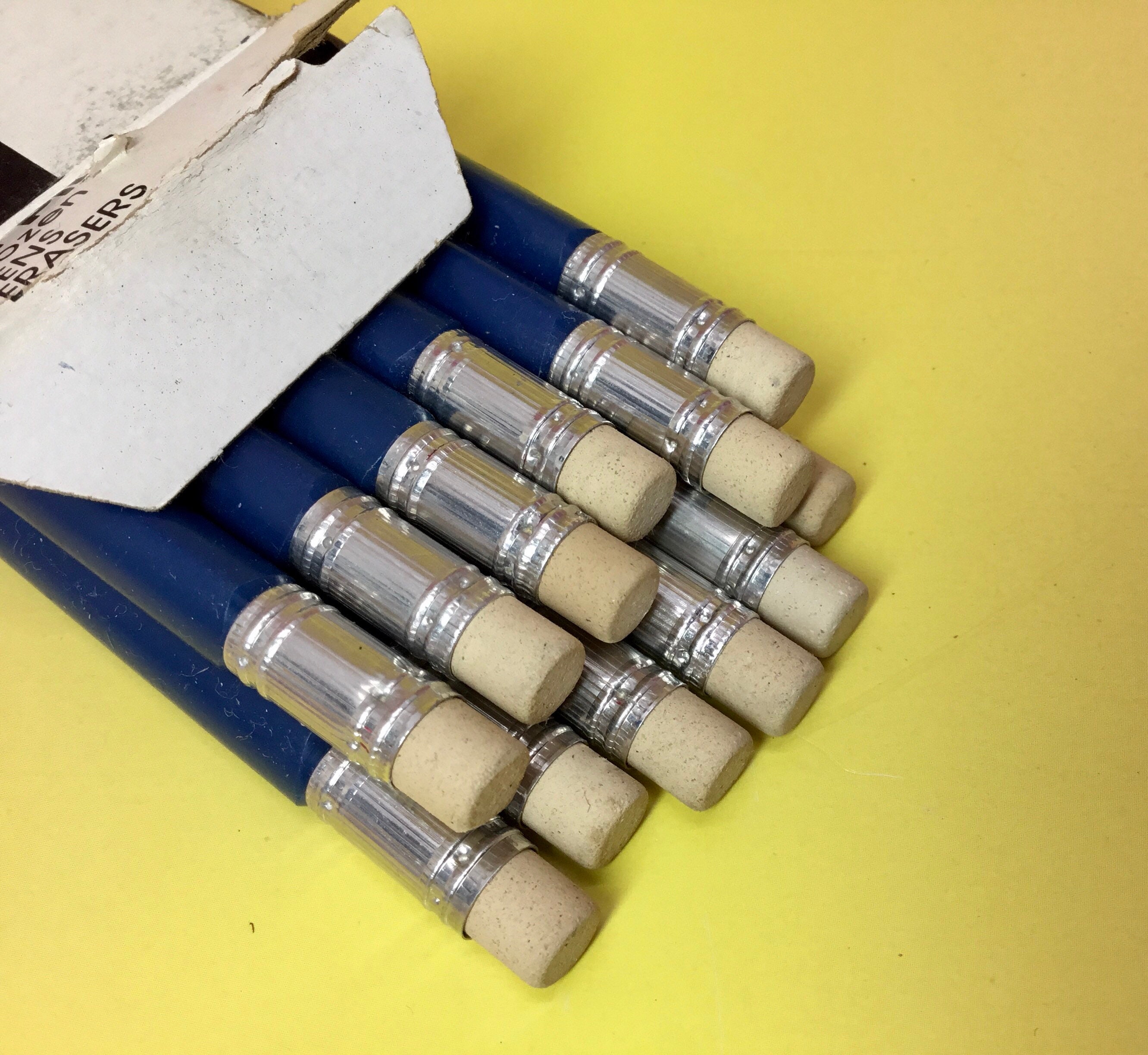 Berol Plus Ball Pens With Erasers, Blue Medium 810 - Etsy