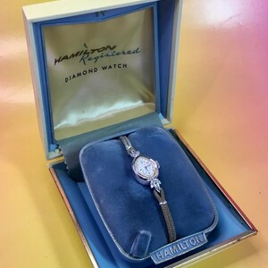 Hamilton Vintage Diamond Watch GEMEX US 463 - Etsy