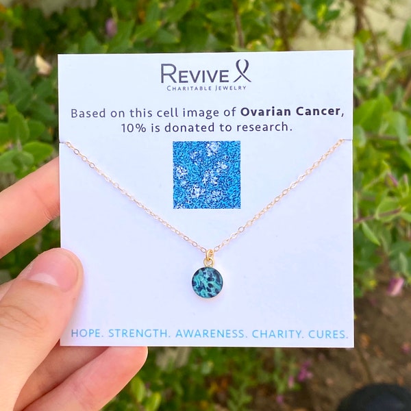 Gold Ovarian Cancer Jewelry - Etsy