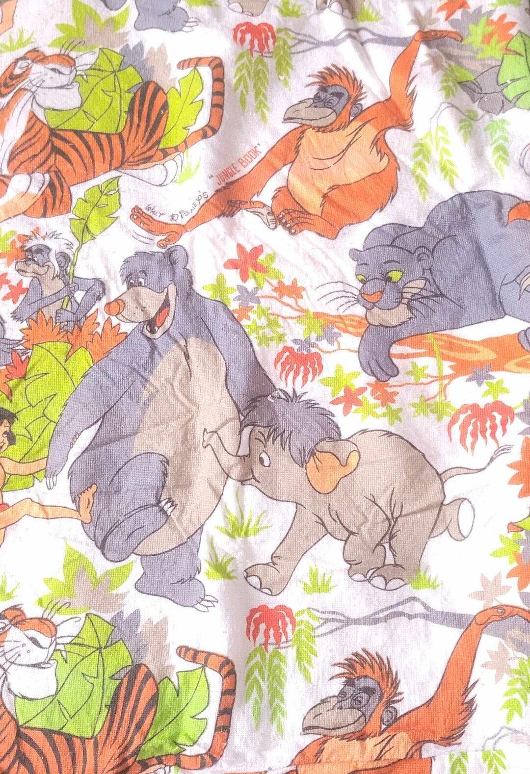 Rare Vintage Jungle Book 4 Designs - Etsy