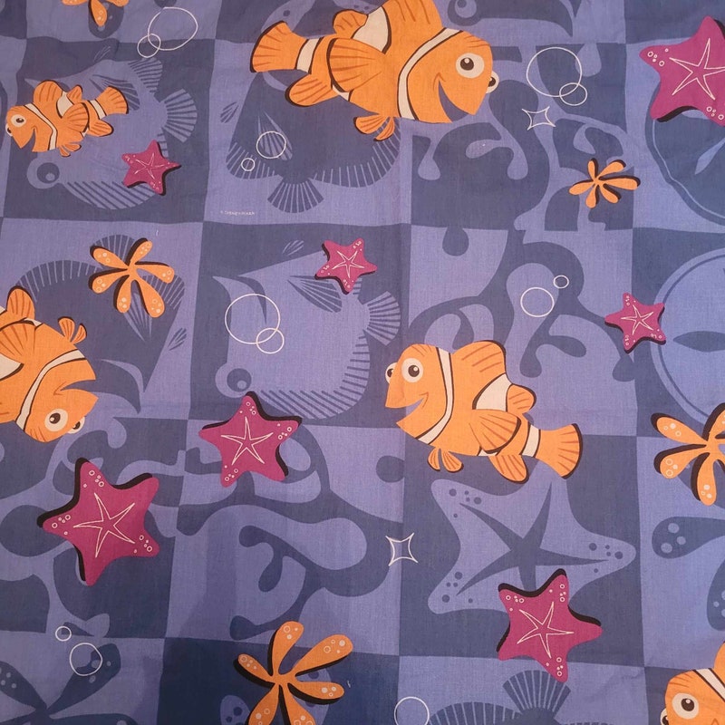 Finding Nemo Fabric - Etsy