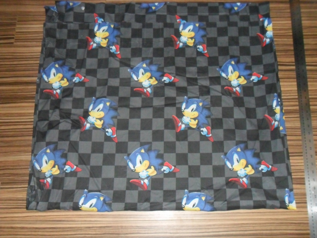 Rare Vintage Sonic the Hedgehog Cotton Fabric - Etsy
