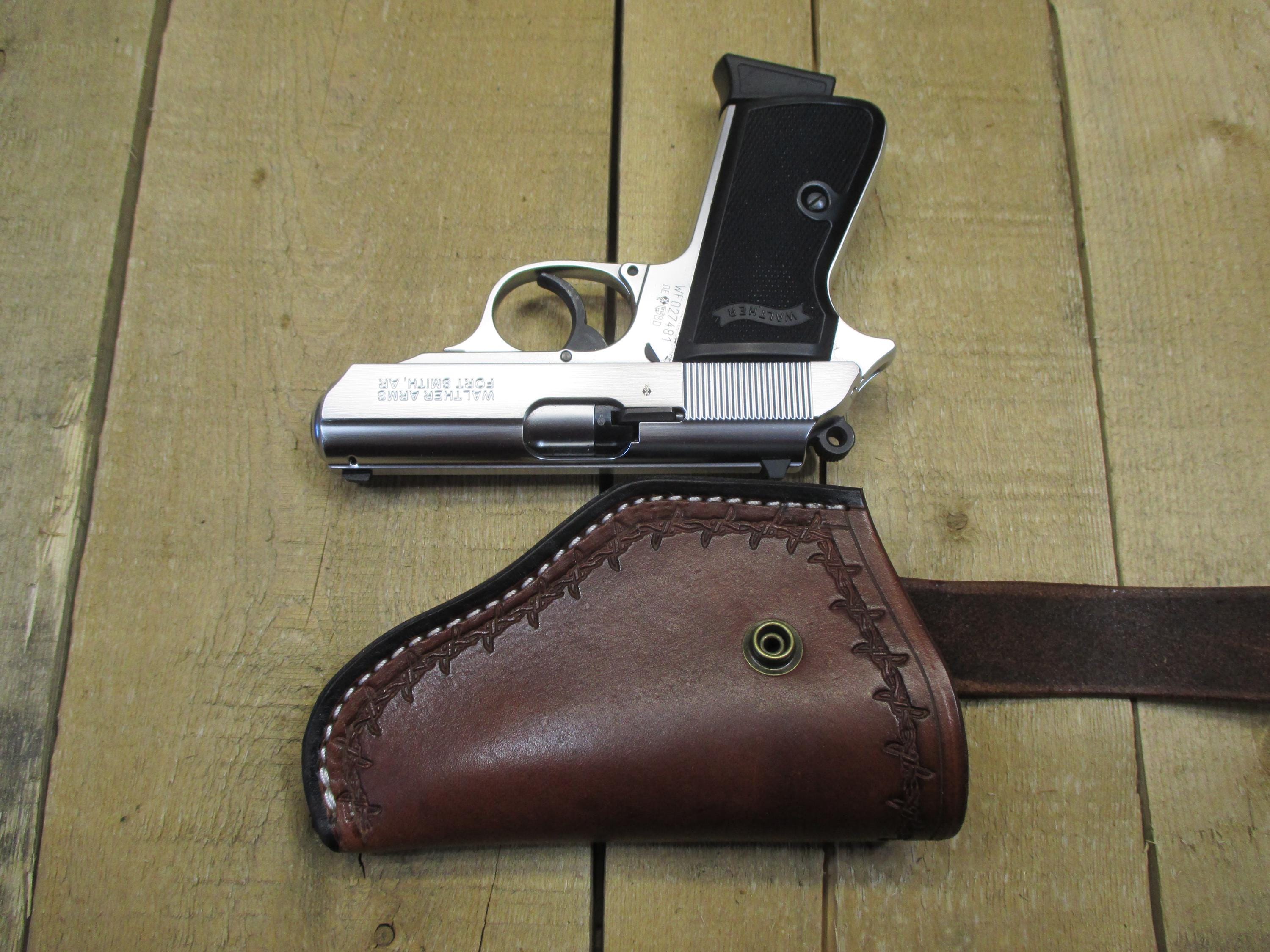 Walther PPK & PPK/S .22 Lr, .32 .380, 9mm, Leather Holster. Right Hand ...