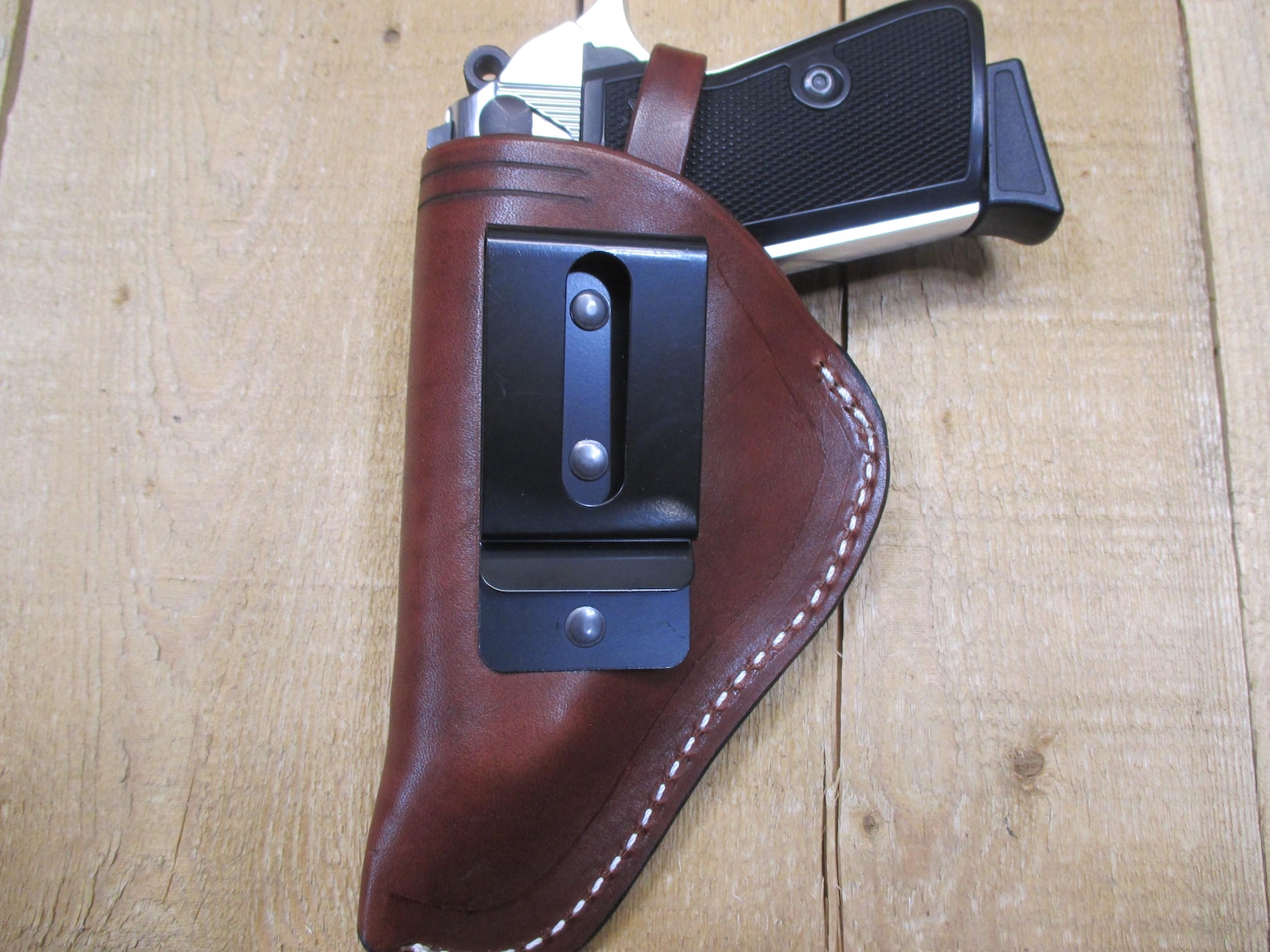 Walther PPK & PPK/S .22 Lr, .32 .380, 9mm, Leather Holster. Right Hand ...