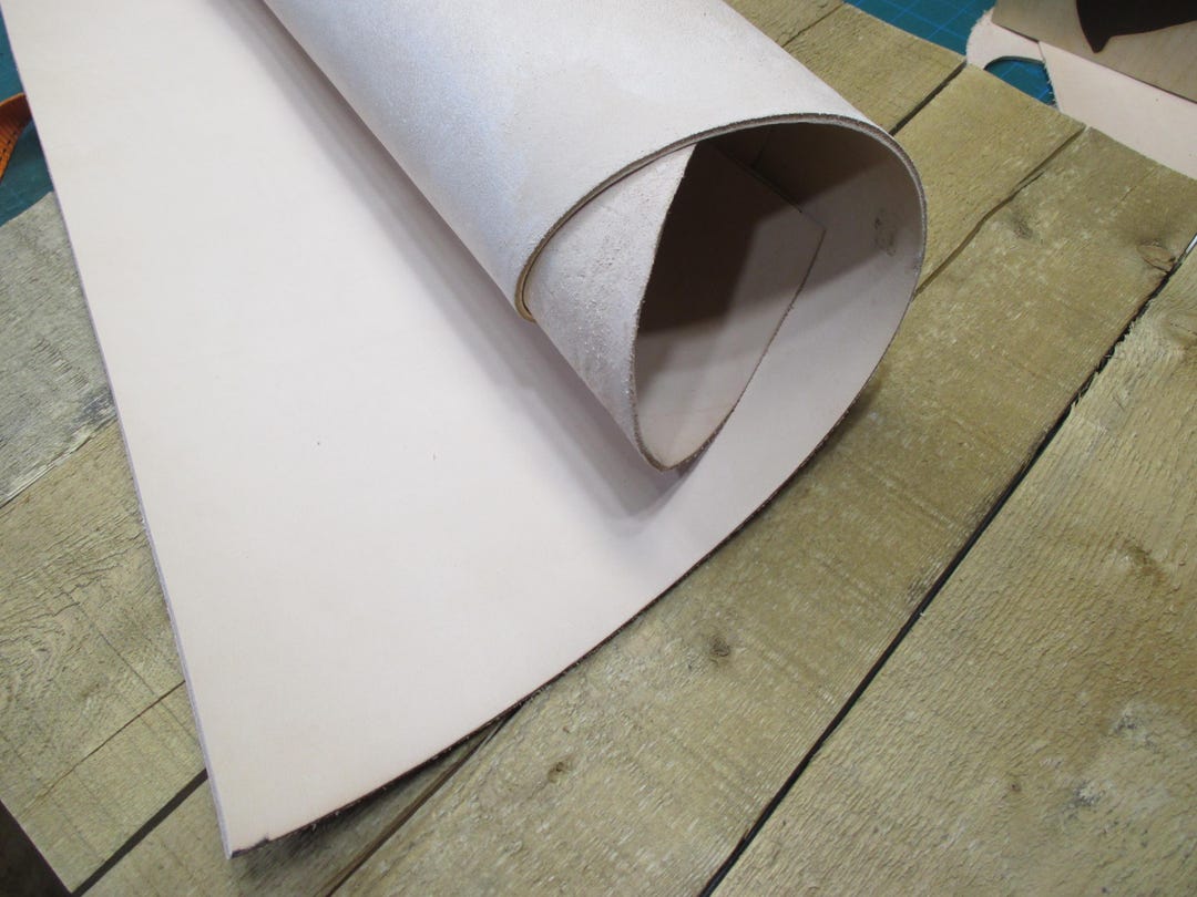 Veg Tan Leather Sheet Pre Cut, 1 Each, Various Sizes, 7/8 Oz Full Grain ...