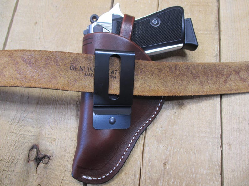 Walther PPK & PPK/S .22 Lr, .32 .380, 9mm, Leather Holster. Right Hand ...