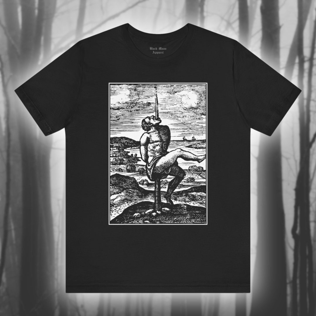 Impalement, Medieval Torture Shirt, Vintage Woodcut T-shirt, Creepy Art ...