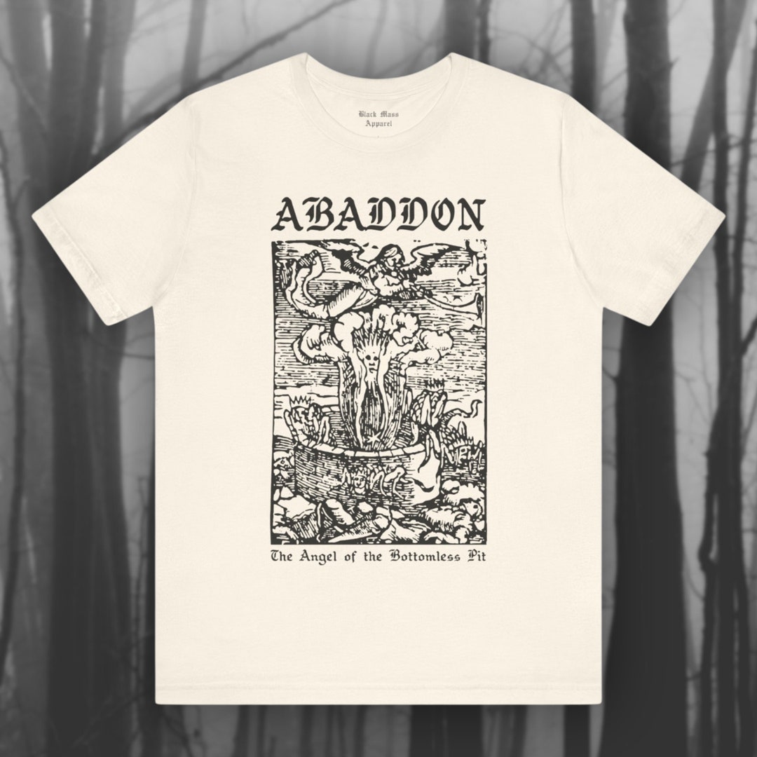 Abaddon, Demonology T-shirt, Infernal Dictionary Shirt, Demon Tshirt, Gothic, Witchcraft, Occult ...