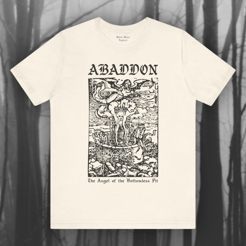 Abaddon, Demonology T-shirt, Infernal Dictionary Shirt, Demon Tshirt ...