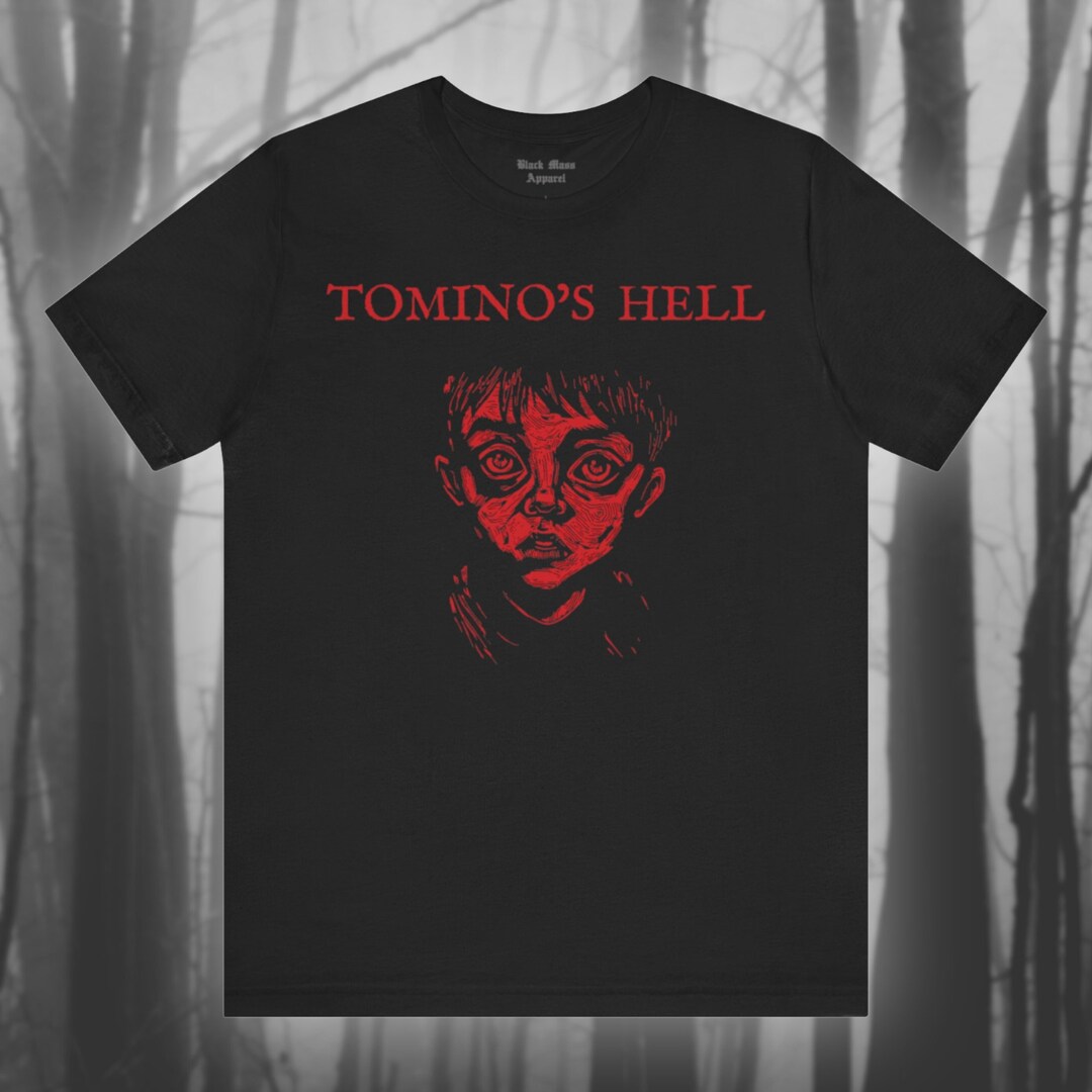 Tomino's Hell W/backprint, Creepypasta Shirt, Urban Legend T-shirt ...