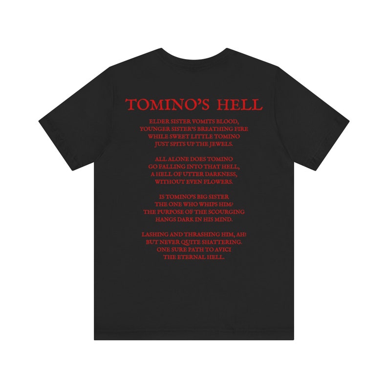 Tomino's Hell w/Backprint, Creepypasta Shirt, Urban Legend T-Shirt ...