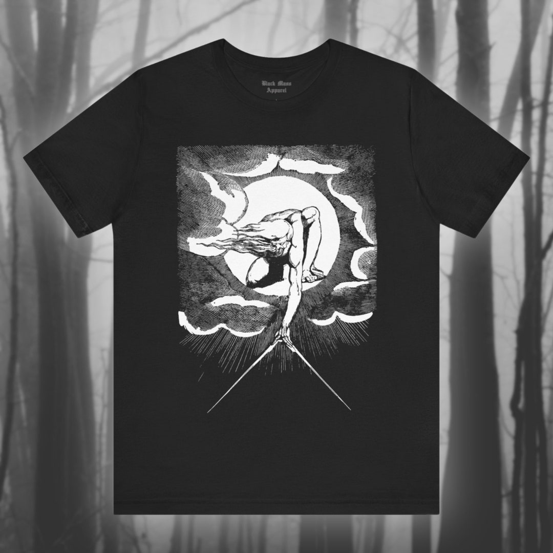 The Ancient of Days, William Blake Shirt, Poetry T-shirt, Vintage Art ...