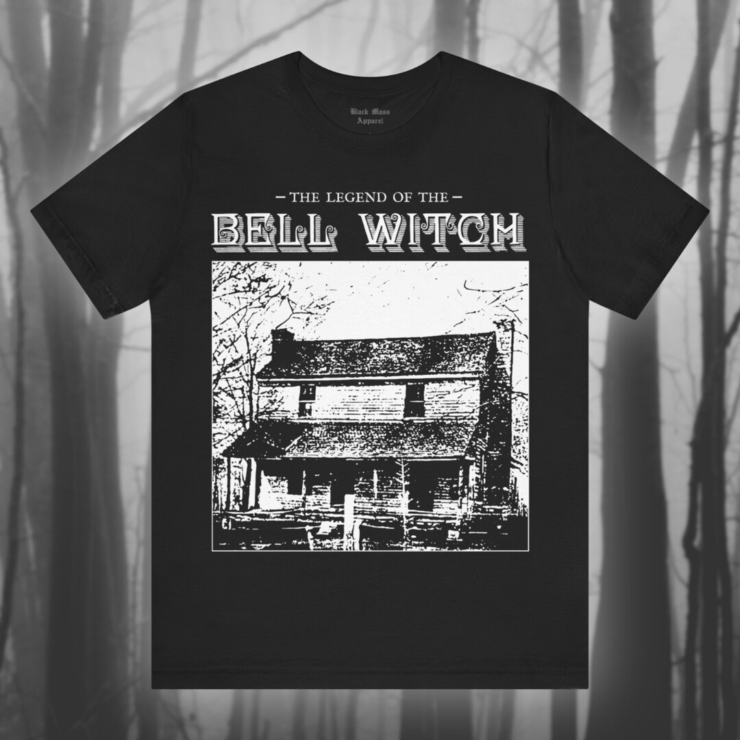 Legend of the Bell Witch, Ghost Shirt, Vintage Witchcraft T-shirt ...