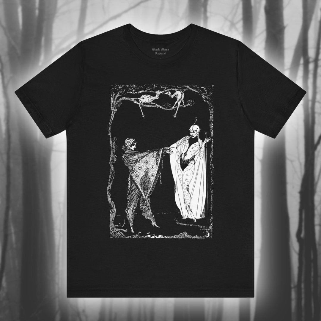 Roll the Devilish Eyes, Harry Clarke Art, Faust Shirt, Horror T-shirt ...