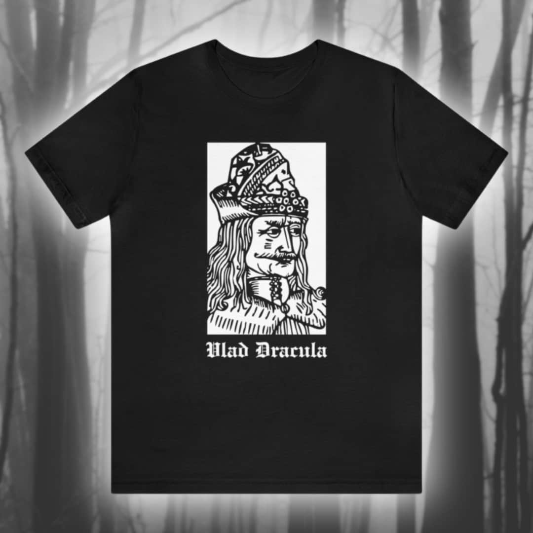 Vlad Dracula, Vlad the Impaler T-shirt, Tepes Shirt, Transylvania ...