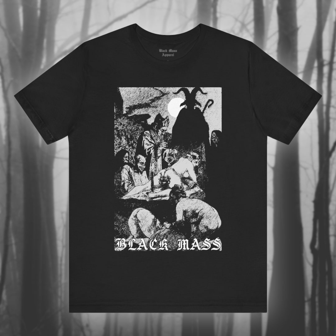 Black Mass Ritual III, Martin Van Maele Art, Satan Shirt, Creepy T ...