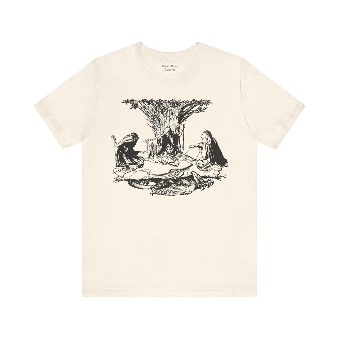 Norns Weaving Destiny, Arthur Rackham Shirt, Vintage Art T-shirt, Norse ...