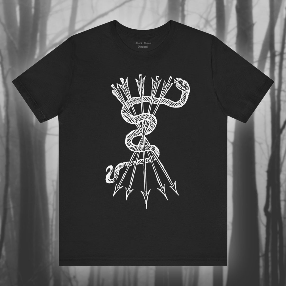 How to Bind, Vintage Art T-shirt, Snake Shirt, Occult Art, Hermetic ...