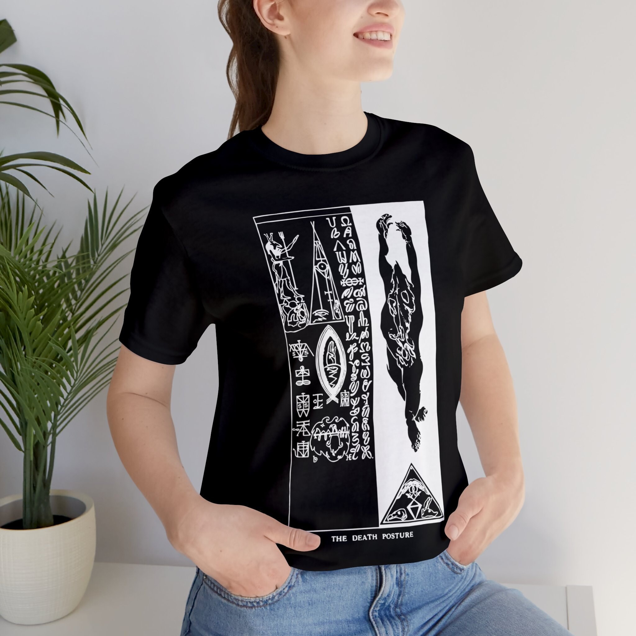 The Death Posture, Austin Osman Spare T-shirt, Occult Art Shirt, Creepy ...
