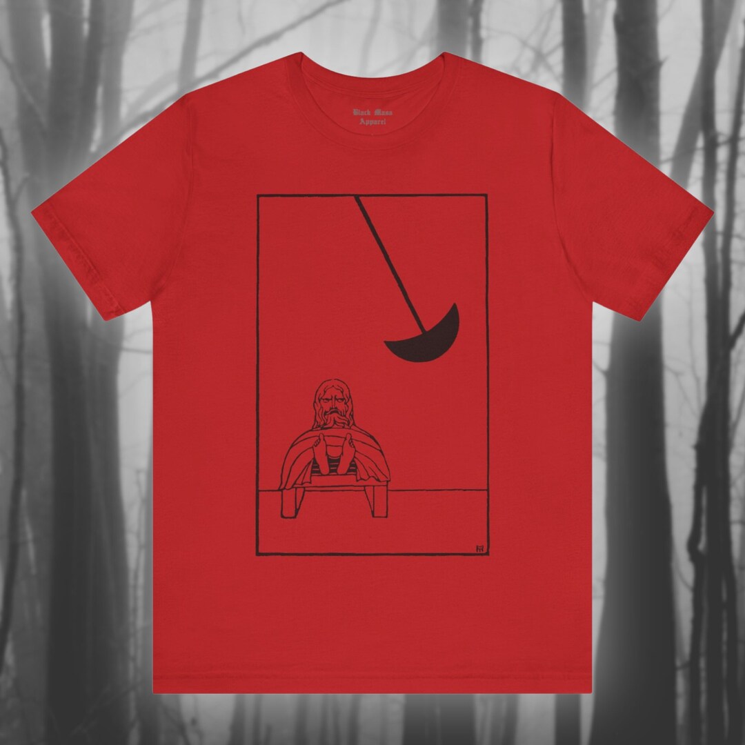 The Pit and the Pendulum, Edgar Allan Poe Shirt, Horror T-shirt, Gothic ...