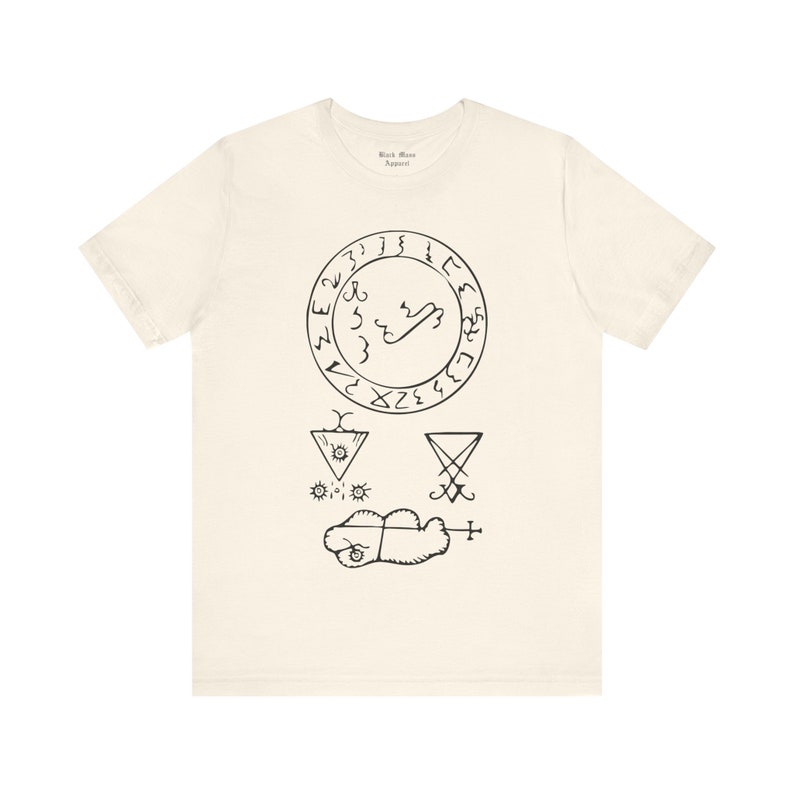 Full Sigil of Lucifer, Satan T-shirt, Devil Shirt, Demonology Shirt ...
