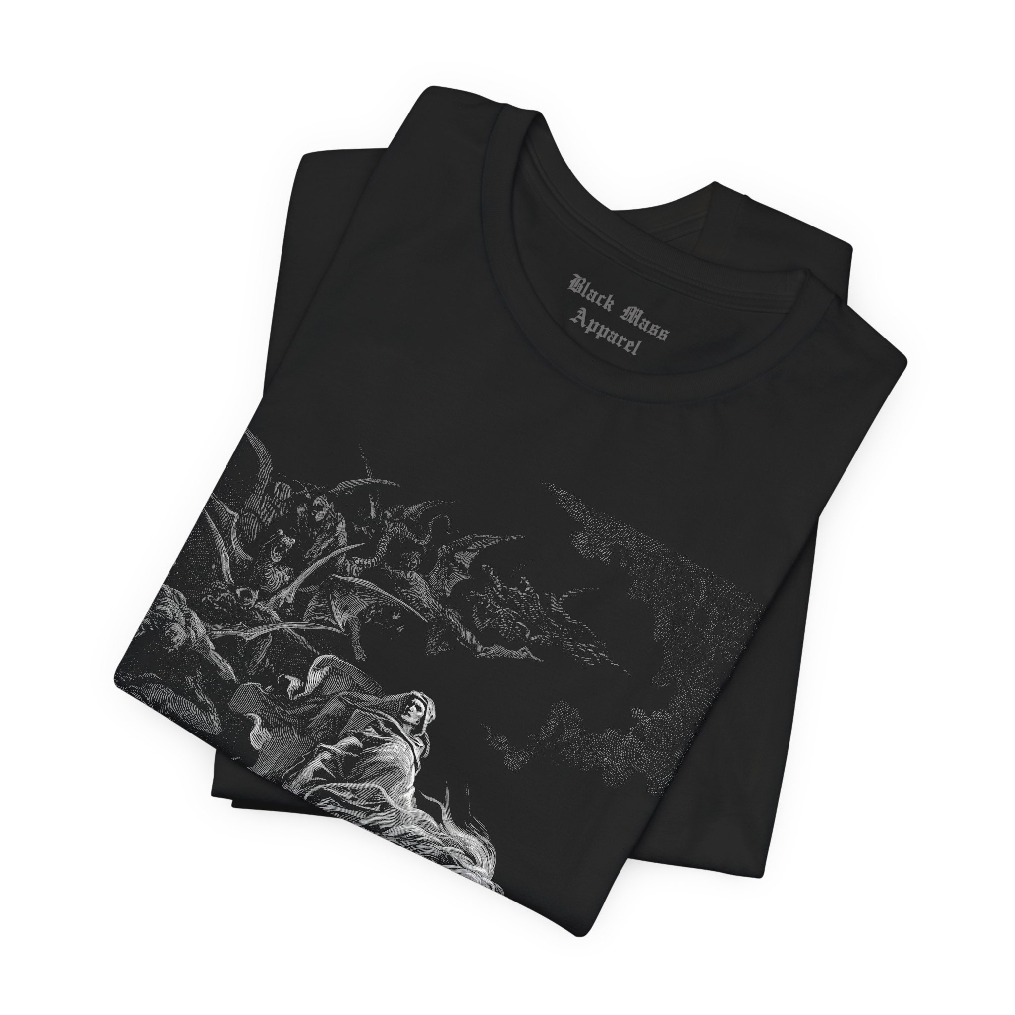 The Vision of Death, Gustave Dore Art, Pale Horse T-shirt, Apocalypse ...