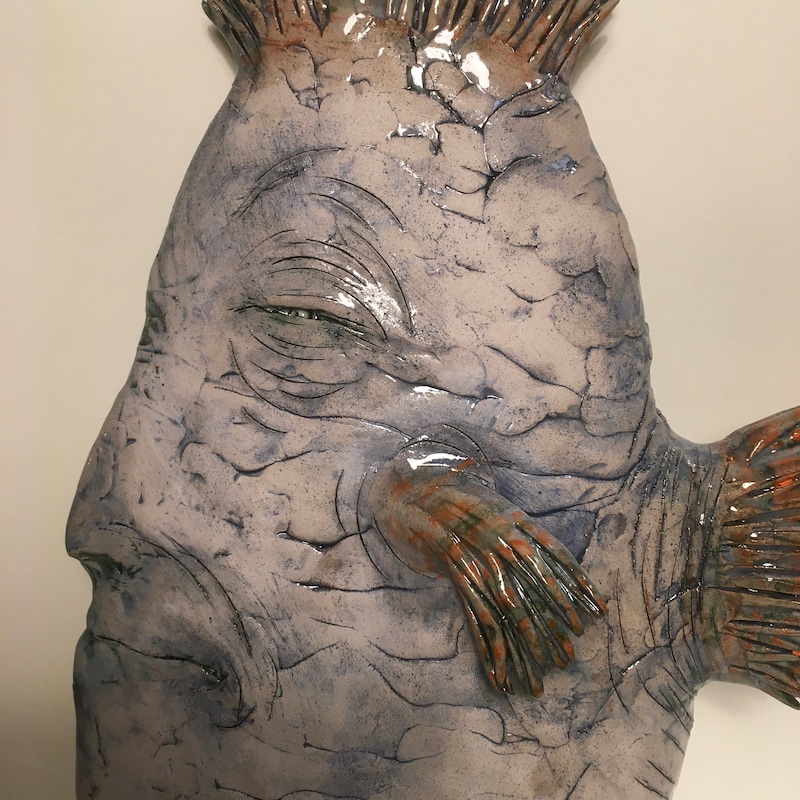 Ceramic Fish Art - Etsy