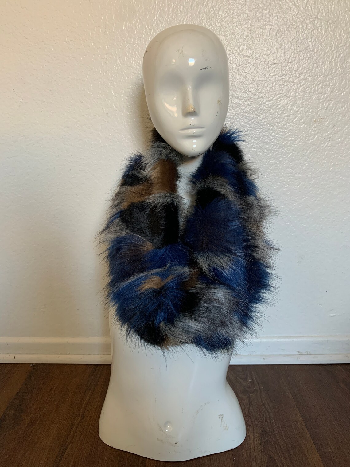 Faux Fur Infinity Scarf Luxury Faux Chinchilla Fur or Multi - Etsy