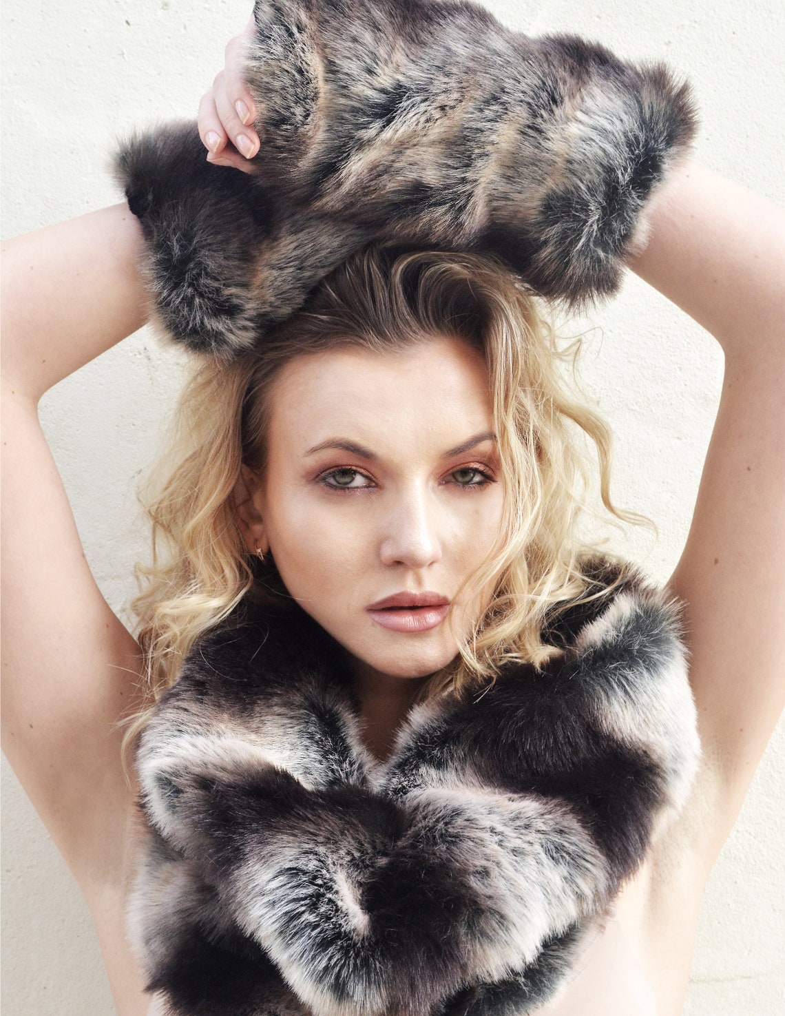 Faux Fur Infinity Scarf Luxury Faux Chinchilla Fur or Multi - Etsy