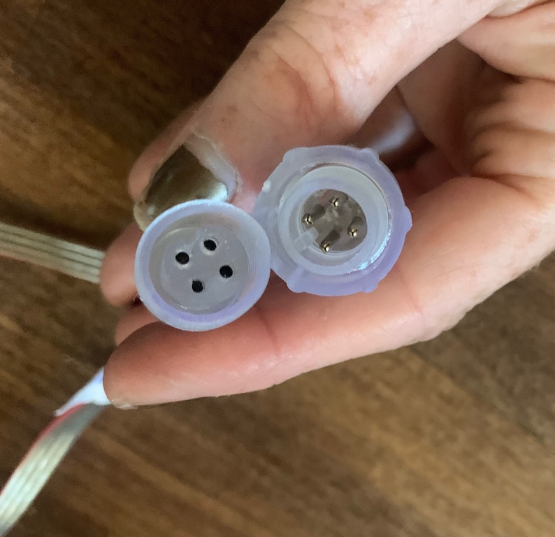 LED strands rechargeable for Burning Man LED decoration | Etsy