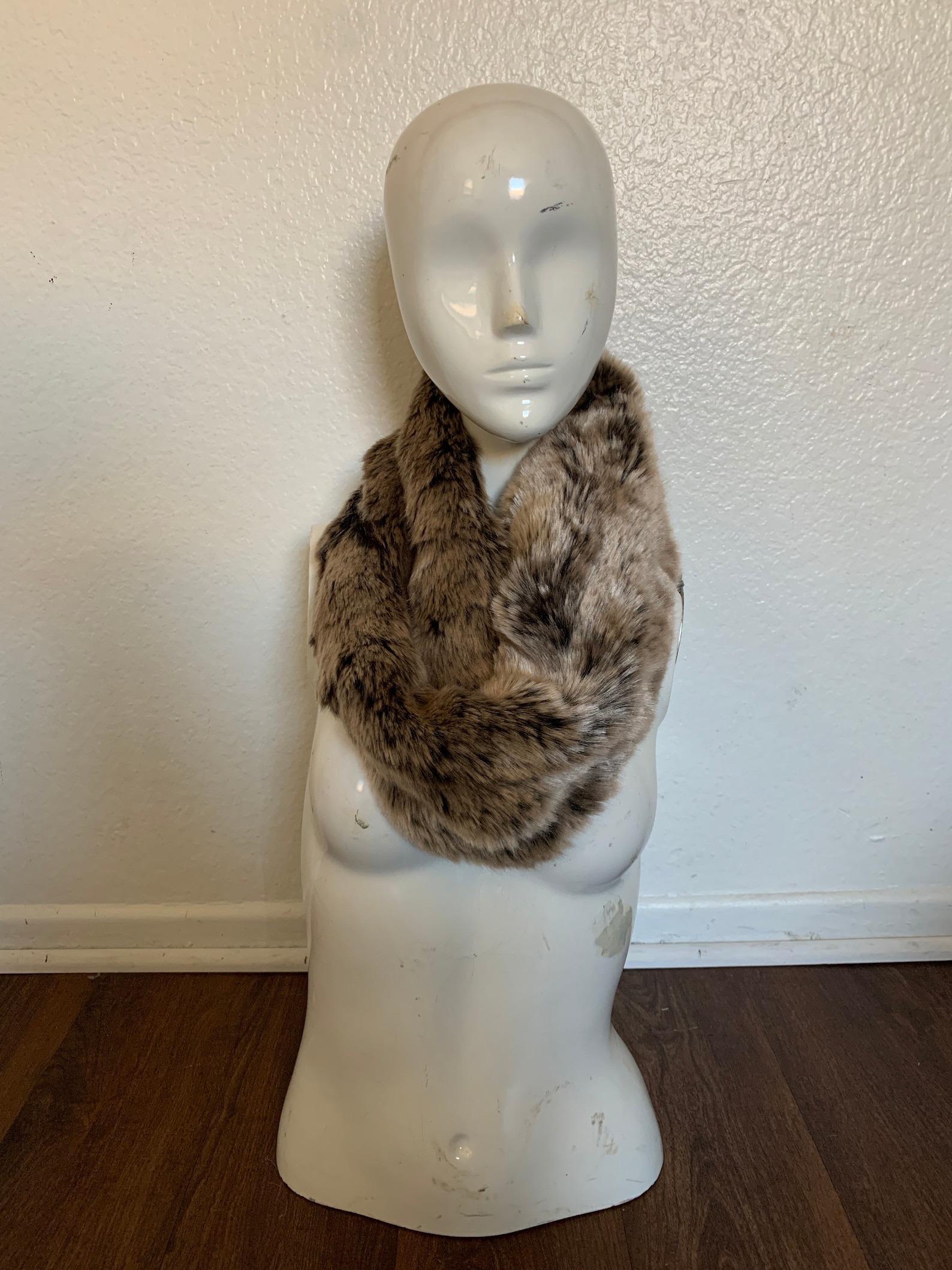 Faux Chinchilla Fur Infinity Scarf in a Variety of Limited - Etsy