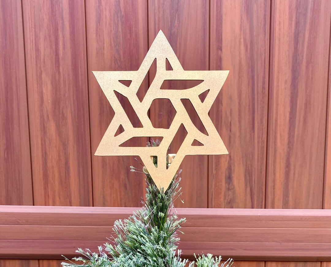 Star Of David Tree Toppers