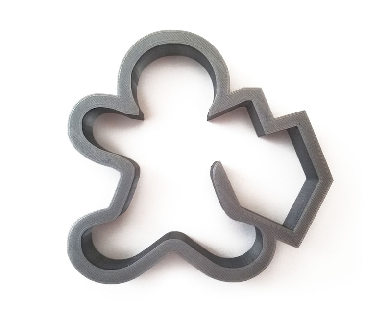 Chrismukkah Cookie Cutter, Gingerbread Person & Dreidel, Ready to Ship ...