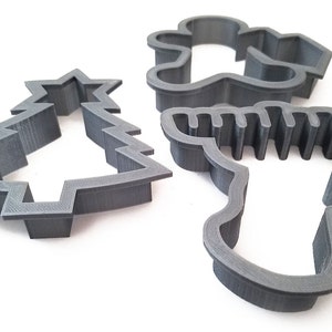 Chrismukkah Cookie Cutter, Gingerbread Person & Dreidel, Ready to Ship ...