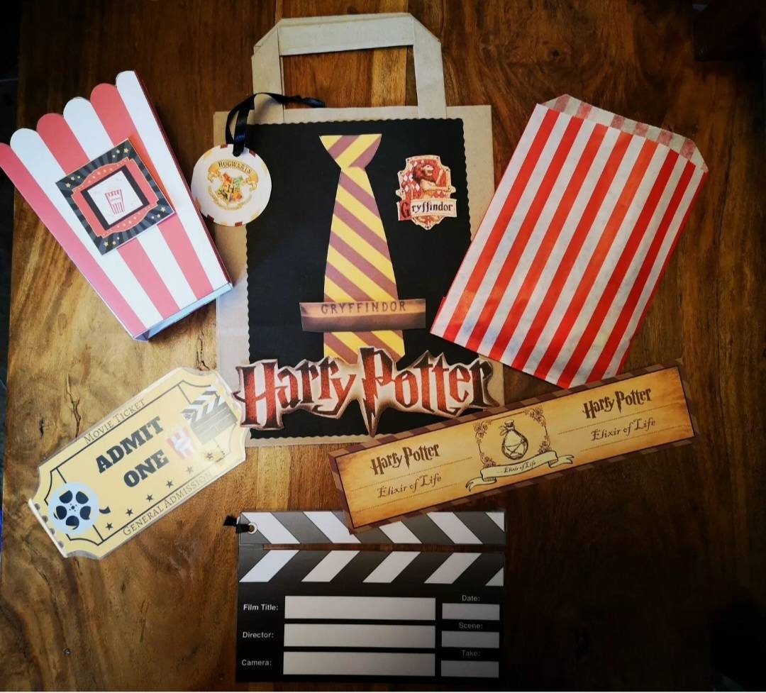 Harry Potter Themed Movie Night Kit - Etsy