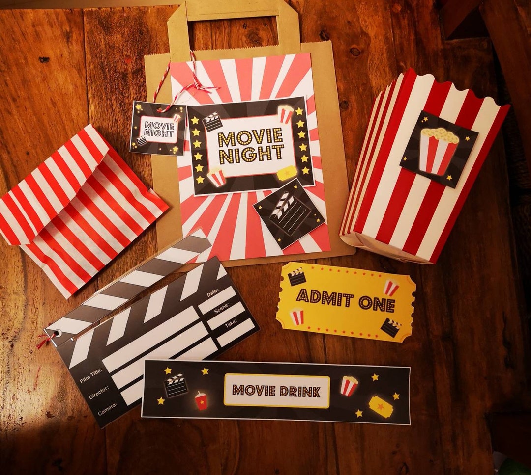 Movie Night Kit - Etsy UK