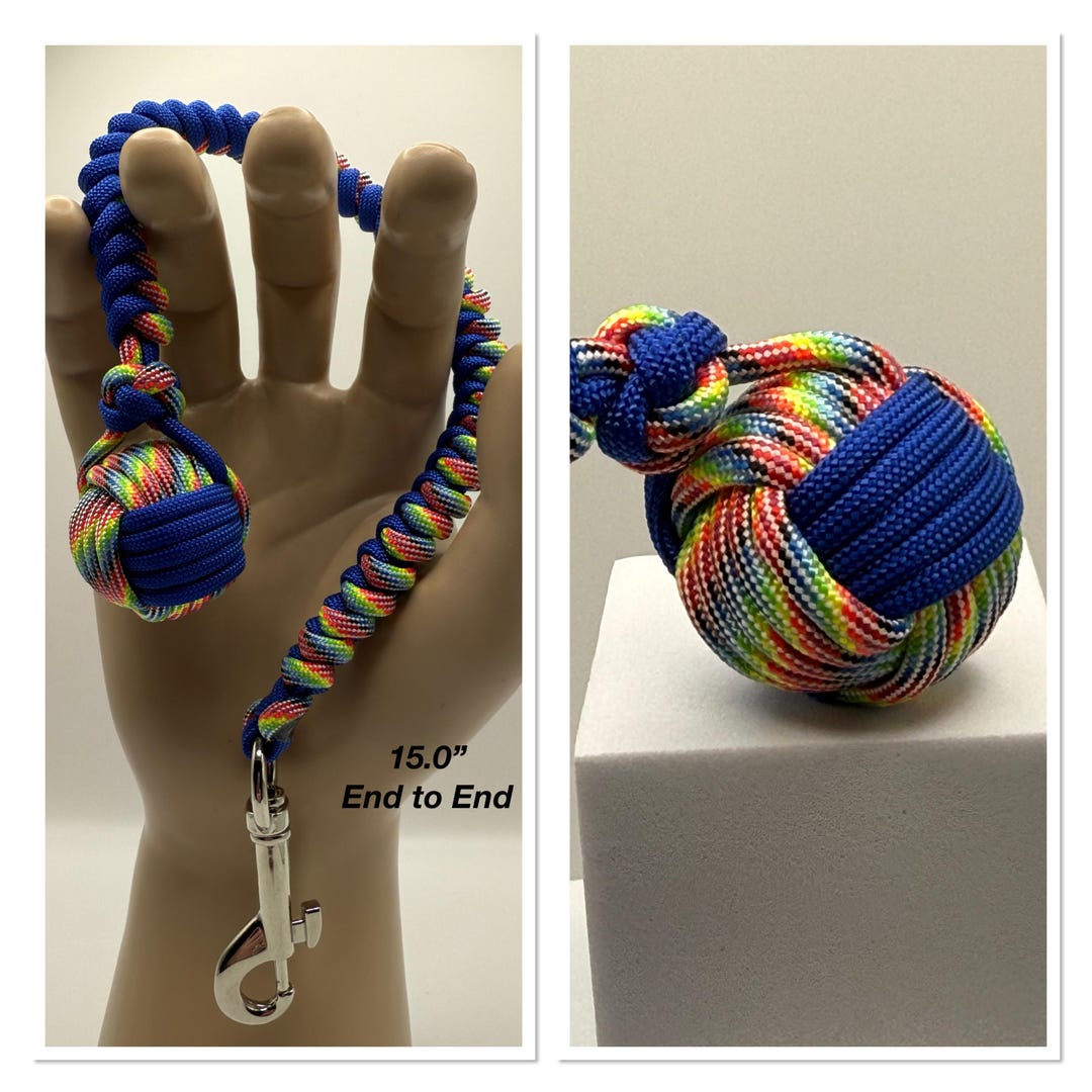 Monkey Fists, Custom Made, USA Made #550 Paracord, Steel Ball ...